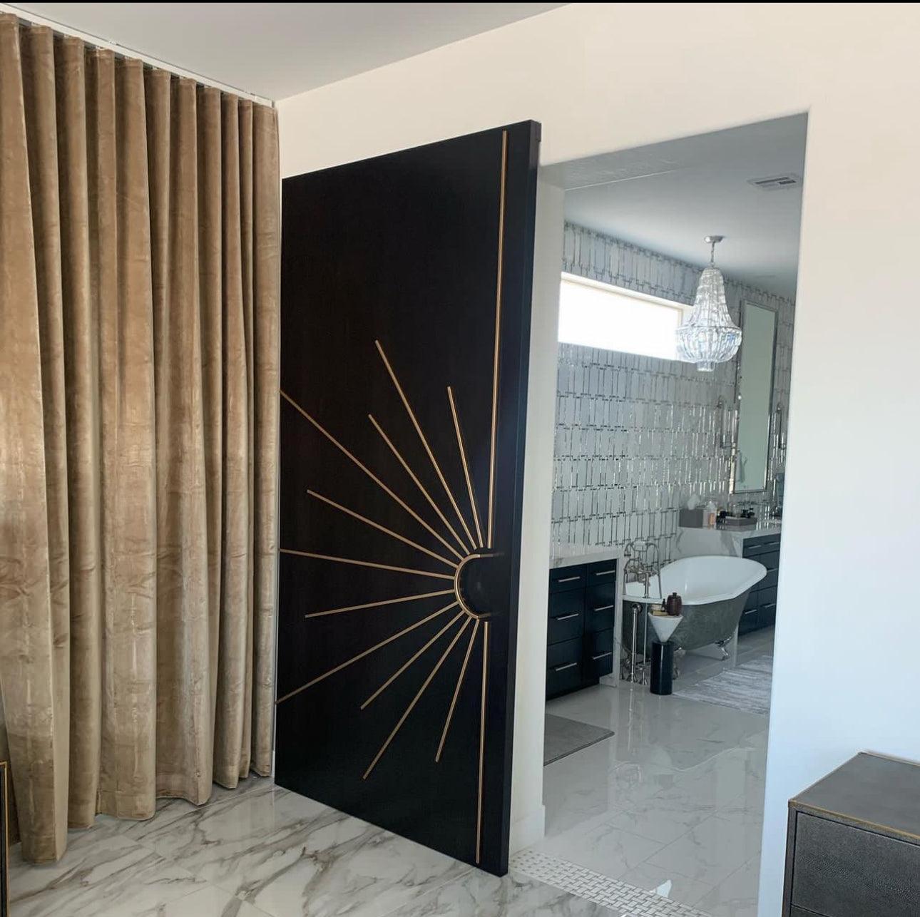 Invisible Floating Sliding Door Hardware Kit – Concealed Track System ...