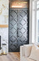 Stacy Door | Modern X Design with Geometric Elegance