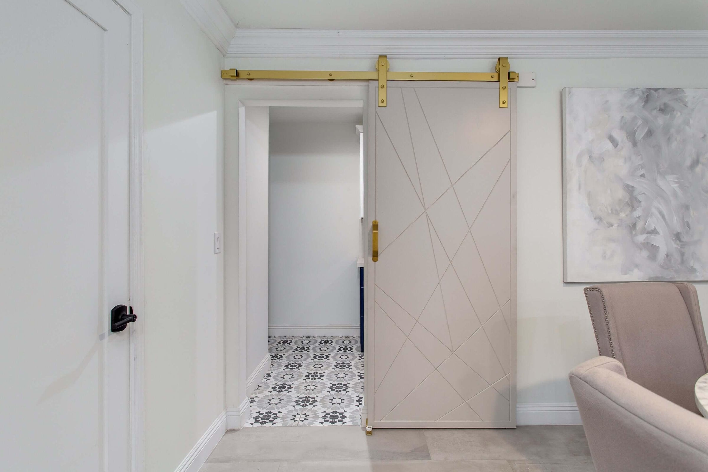 Abstract Door | Modern Art Deco Interior Door